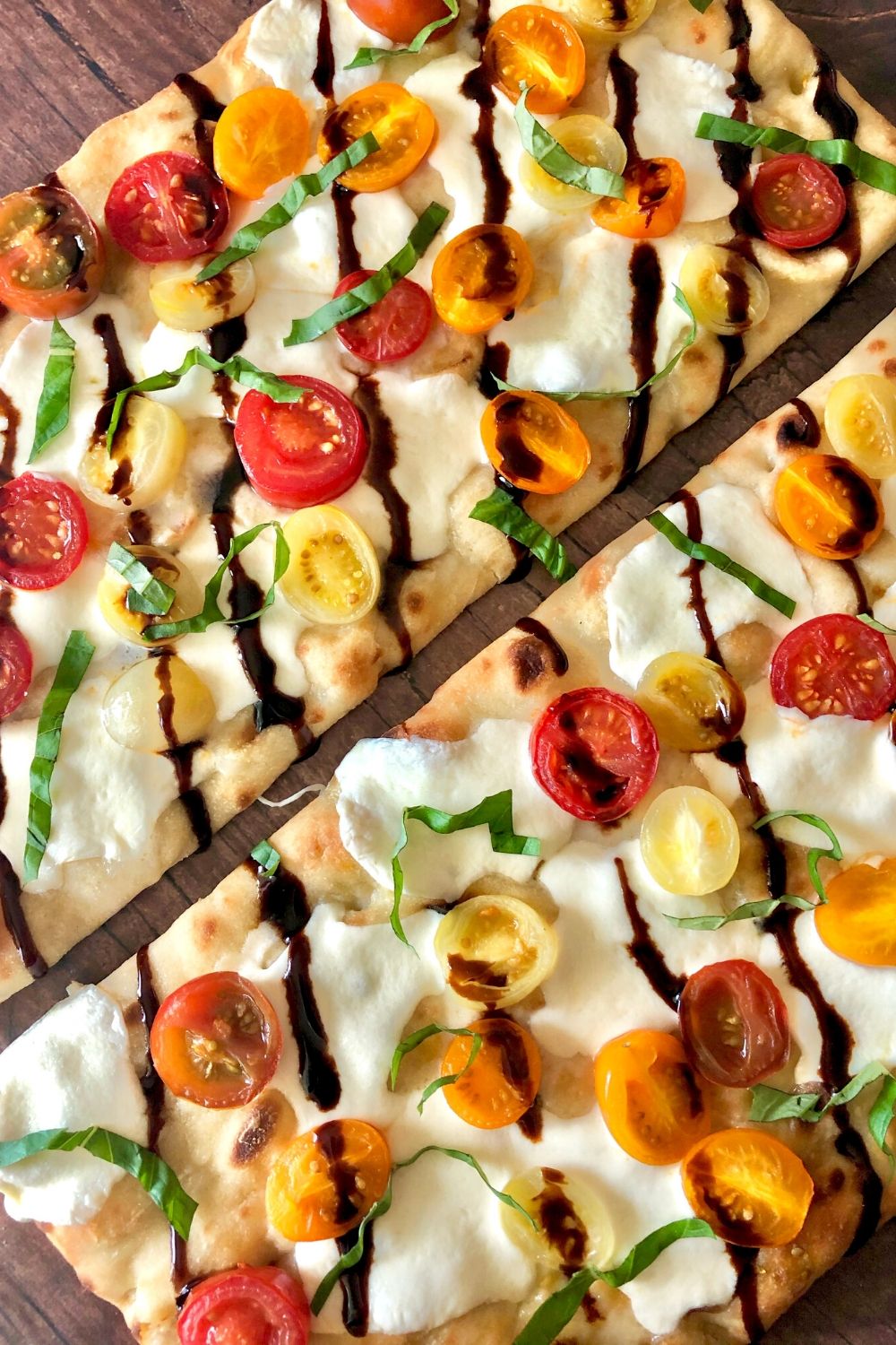 Easy Caprese Flatbread Pizza - HOORAH to Health