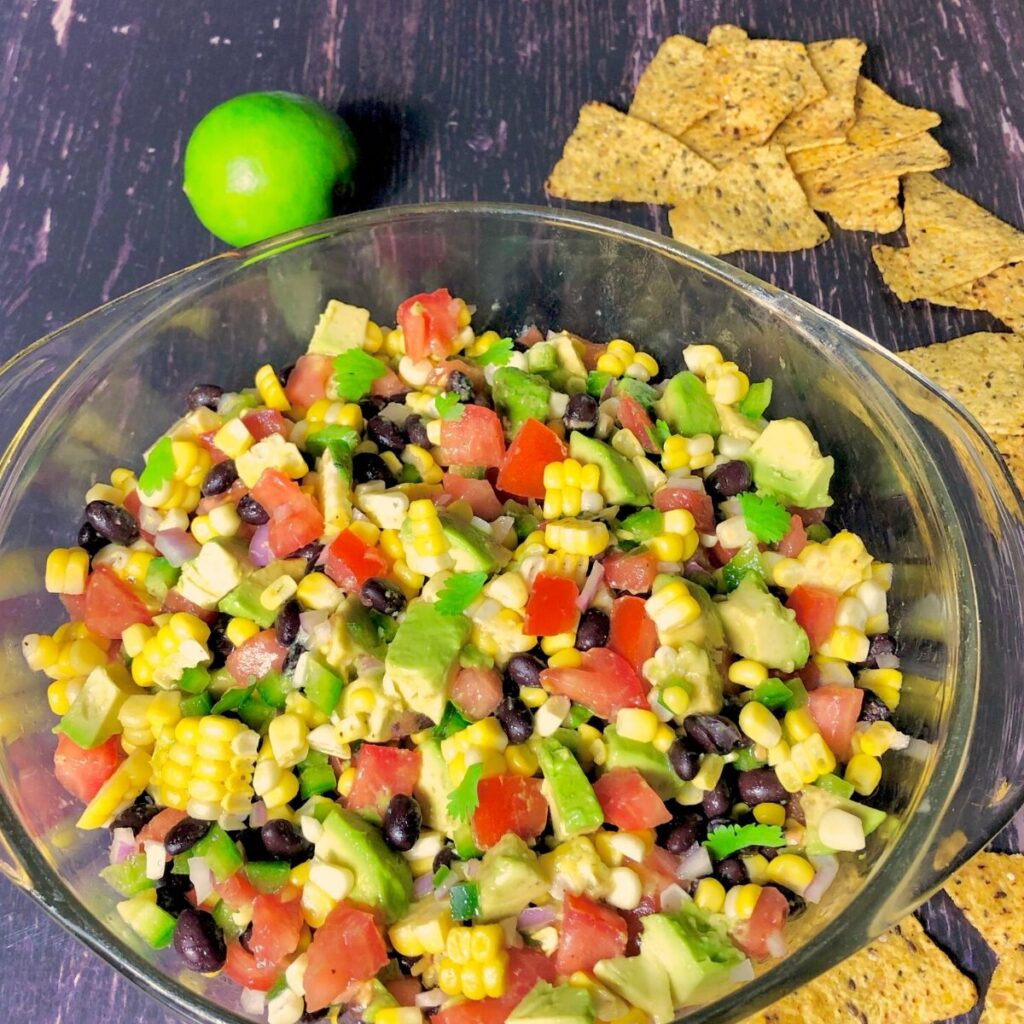 Fiesta Corn and Avocado Salad - HOORAH to Health