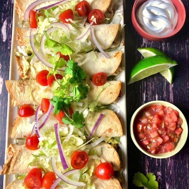 Easy Chicken Flautas - HOORAH to Health