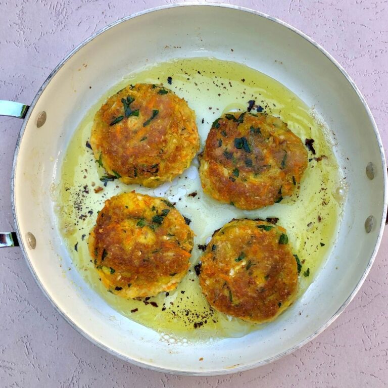 Chickpea Patties (Vegan, No Flour) - HOORAH to Health
