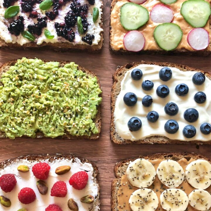 50 Toppings for Toast - HOORAH to Health