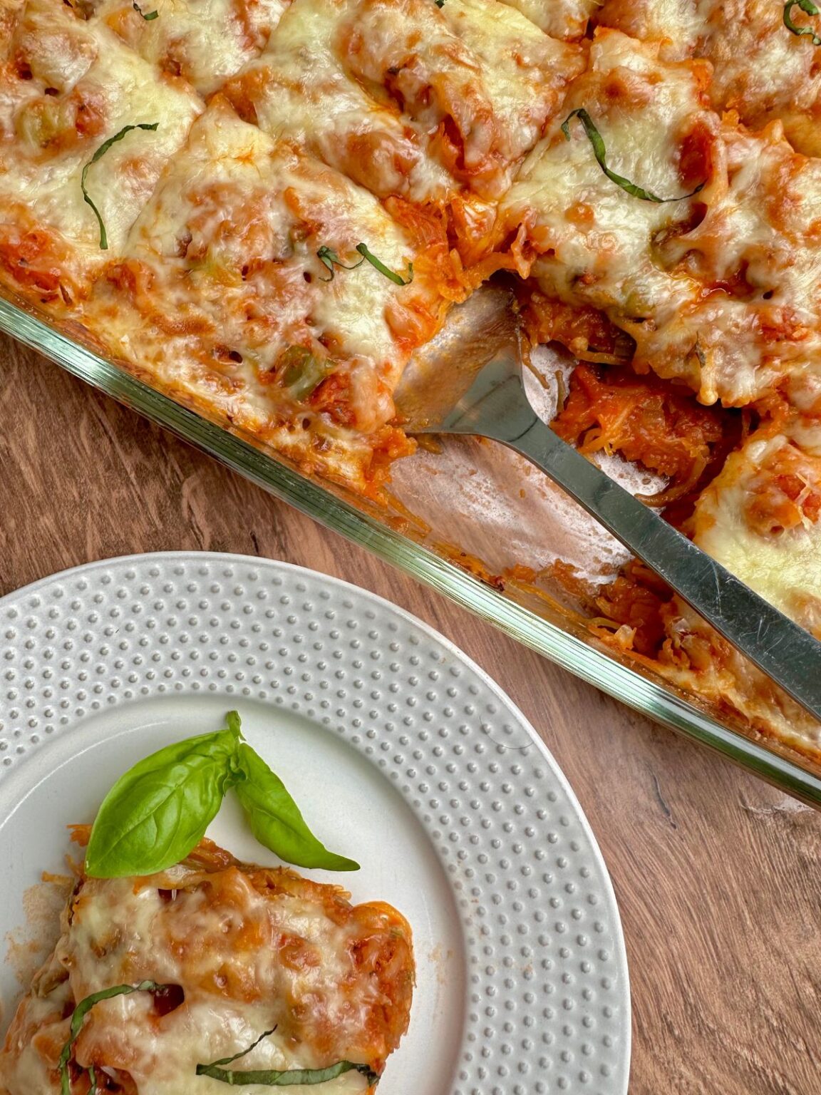Spaghetti Squash Pizza Casserole - HOORAH to Health