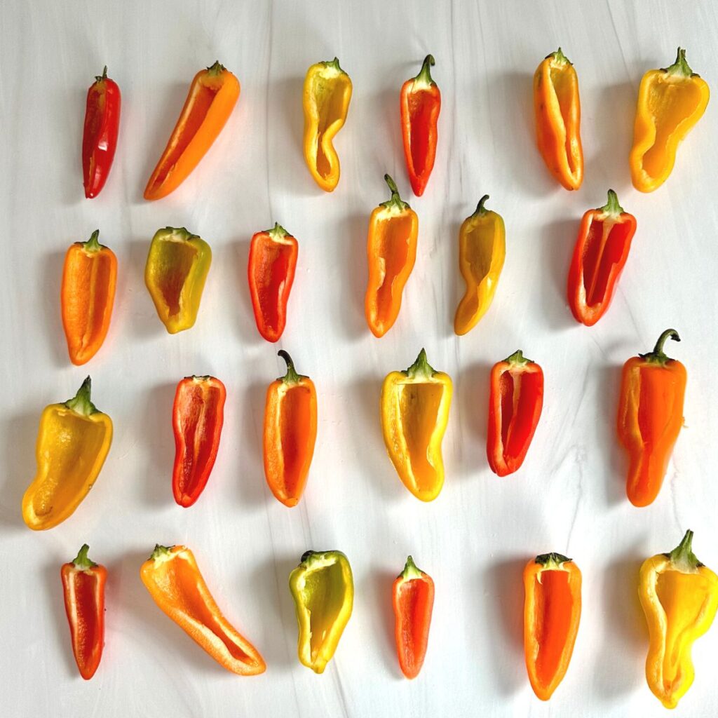Cream Cheese Stuffed Mini Peppers - HOORAH to Health
